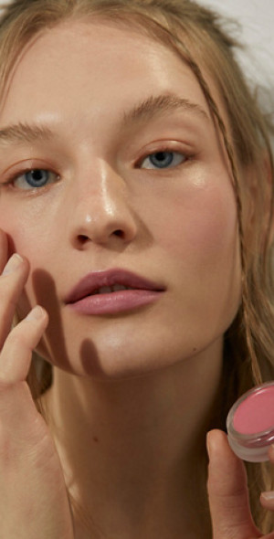 RMS Beauty - Lip2Cheek by at Free People, Demure (soft pink rose), One Size