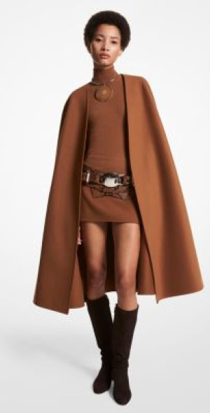 Michael Kors - Double Faced Wool Melton Cape Michael Kors - Double Faced Wool Melton Cape
