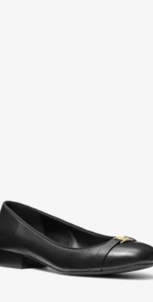 Michael Kors - Mindy Flex Leather Ballet Flat