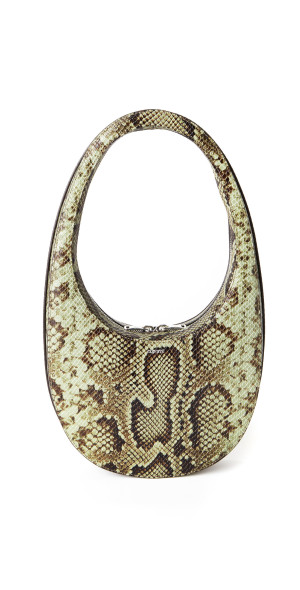 Coperni - - Python-Effect Swipe Shoulder Bag - Python - OS - Only At Moda Operandi