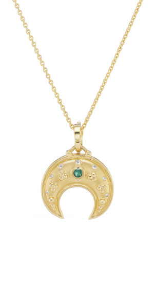 Emily Weld Collins - - 18k Yellow Gold Lunala Amulet Necklace - Gold ...