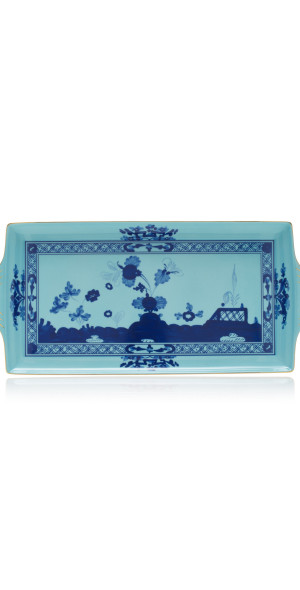 Ginori 1735 - - Large Porcelain Service Tray - Blue