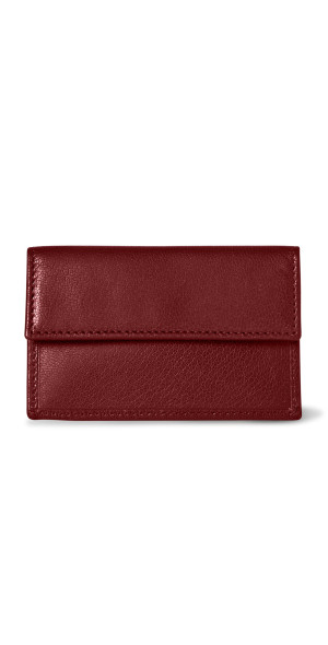 The Row - - Two Leather Card Case - Red - OS