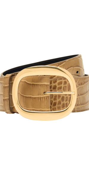 Tom Ford - - Ursula Croc-Effect Leather Belt - Brown - 65 cm - Only At ...