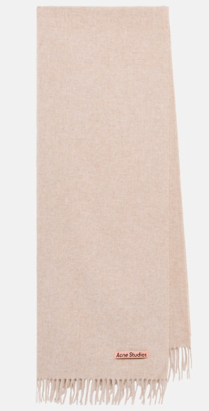 Acne Studios - Canada fringed wool scarf