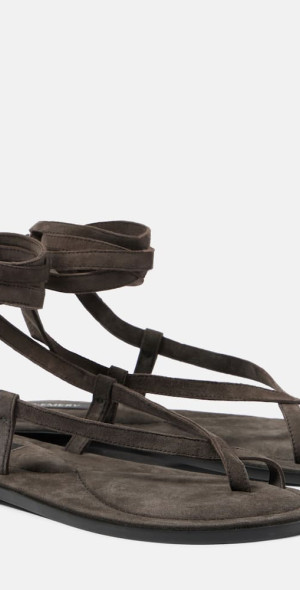 A.Emery - Elliot suede thong sandals