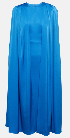 Alex Perry - Beckett satin crÃªpe midi dress