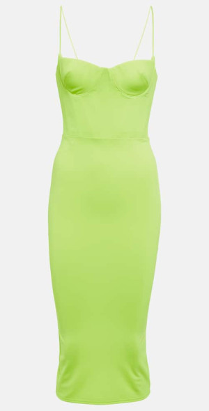 Alex Perry - Clay corset midi dress