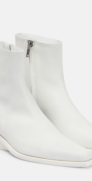 Ann Demeulemeester - Gerda leather ankle boots