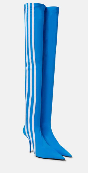 Balenciaga - x Adidas Knife over-the-knee boots
