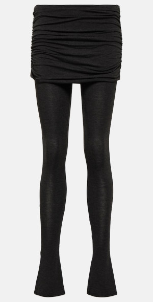 Blumarine - Folded low-rise pants