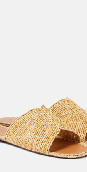 Clergerie - Ineni raffia slides