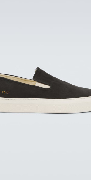Common Projects - Slip On In suede slip-ons