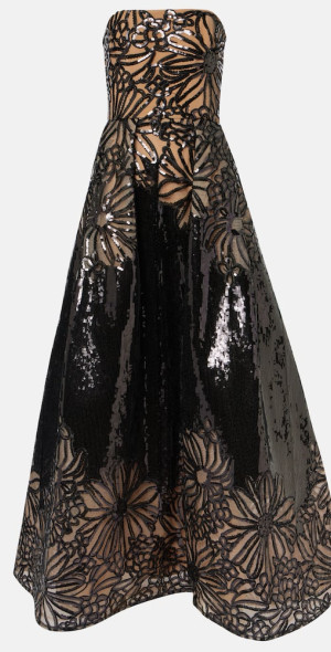 Elie Saab - Floral sequined gown