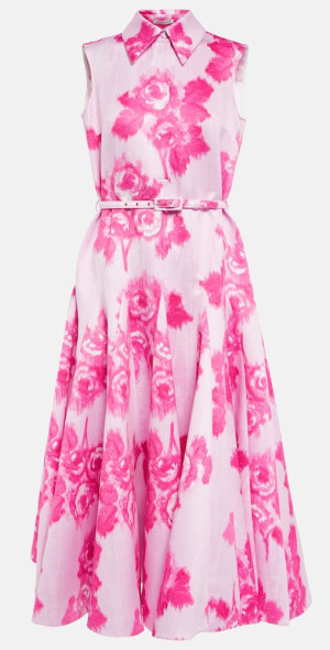 Emilia Wickstead - Monique taffeta faille shirt dress