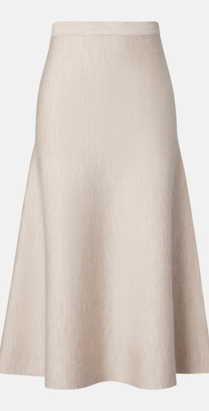 Gabriela Hearst - Freddie wool, cashmere, and silk midi skirt