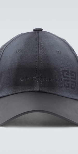 Givenchy - Leather-trimmed baseball cap