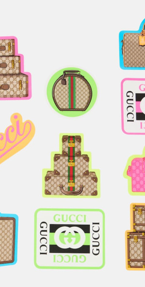 Gucci - Valigeria set of 11 luggage stickers