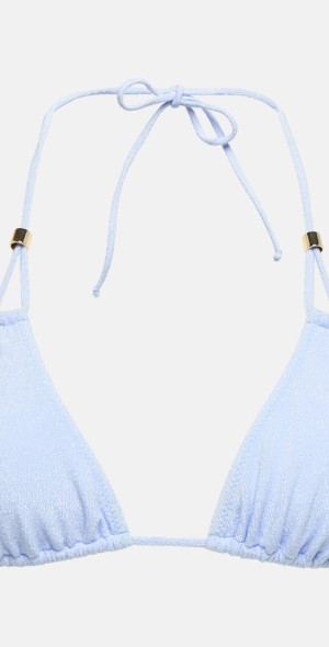 Heidi Klein - Misty Lagoon triangle bikini top