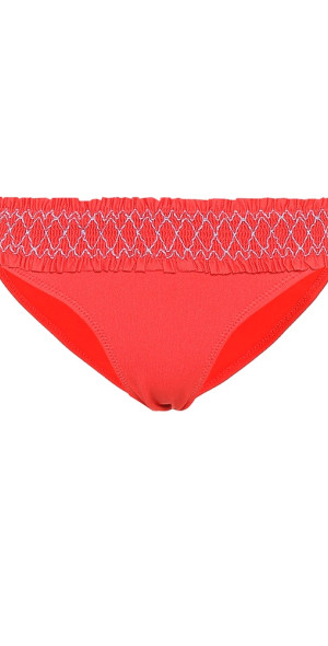 Heidi Klein Sophia Smocked Bikini Bottoms