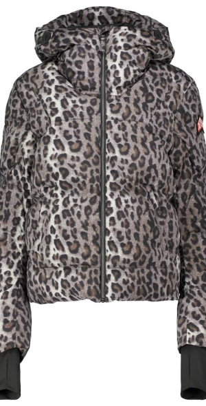 Jet Set - Julia leopard-print ski jacket