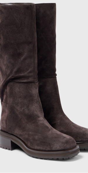 Jimmy Choo - Brooklyn Kb 50 suede knee-high boots