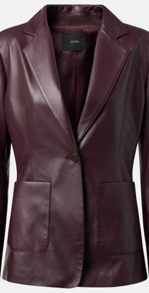 Joseph - Leather blazer