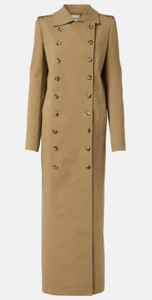 Khaite - Mallory double-breasted trench coat