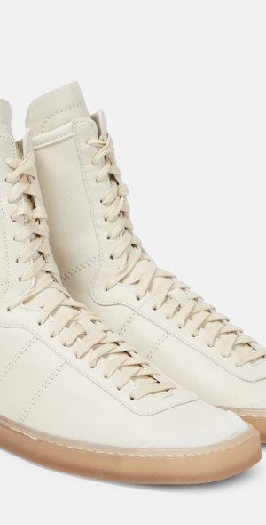 Lemaire - Linoleum Boxing leather sneakers