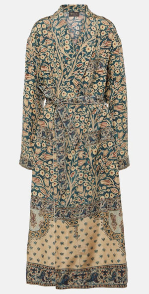 Loro Piana - Landry printed silk coat