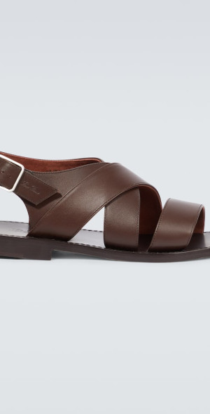 Loro Piana - Moorea leather sandals