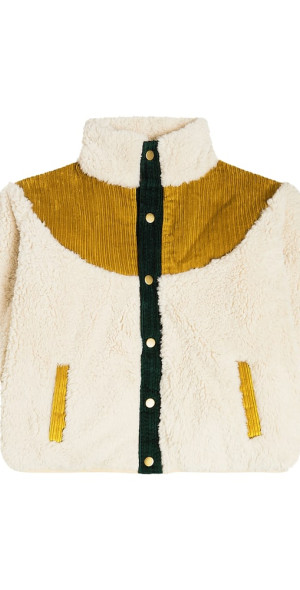 Louise Misha - Ayser faux shearling and corduroy jacket