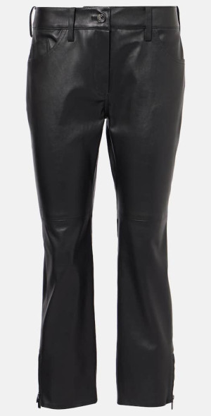 Magda Butrym - Low-rise leather capris