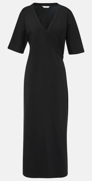 Max Mara - Pisano cotton-blend jersey midi dress