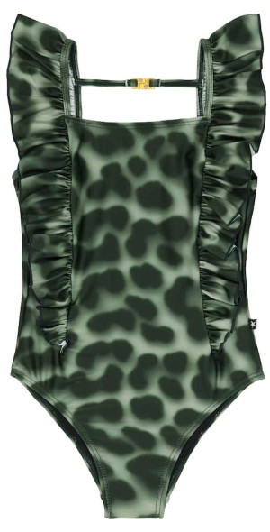 Molo - Nathalie leopard-print swimsuit