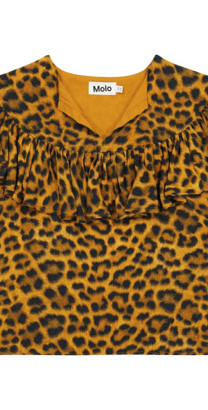 Molo - Ripla leopard-print top