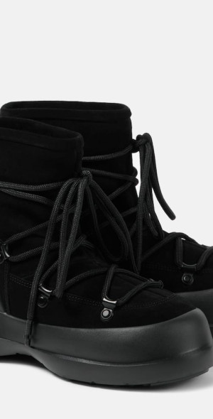 Moon Boot - Luna Low suede snow boots