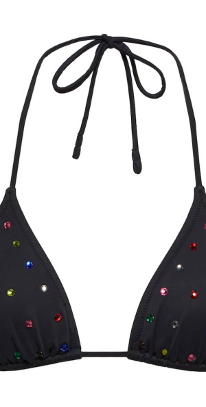 Reina Olga - Susan embellished bikini top