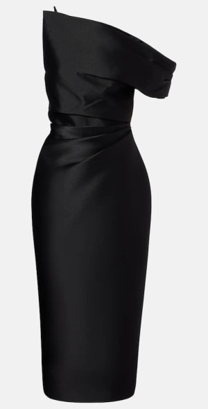 Solace London - Ellison one-shoulder cocktail dress