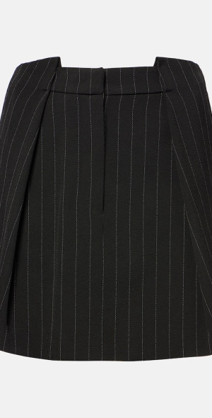 Sportmax - Ragno pinstripe miniskirt