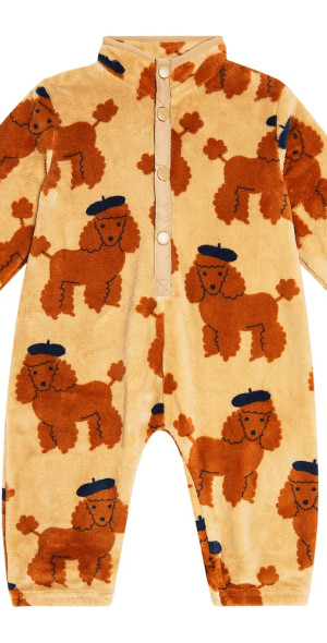 Tinycottons - Baby Tiny Poodle fleece onesie