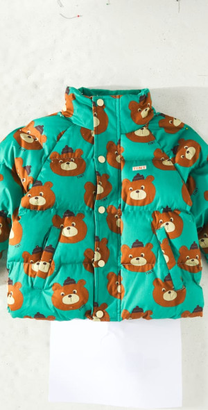 Tinycottons - Bears padded cotton jacket