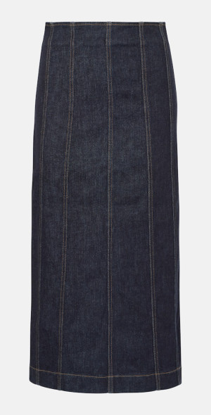 Veronica Beard - Fiona denim maxi skirt