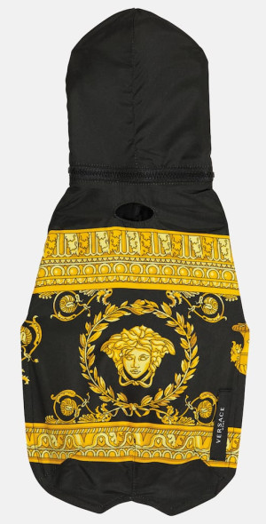 Versace Home - Medusa hooded dog coat