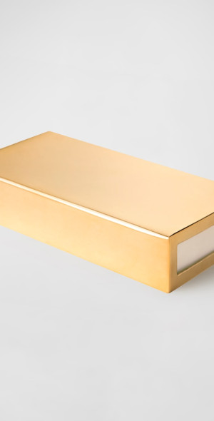 AERIN - Oversized Gold Matchbox