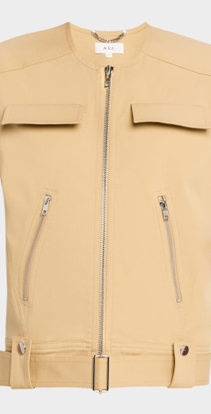 A.L.C. - Cal Sleeveless Utility Jacket