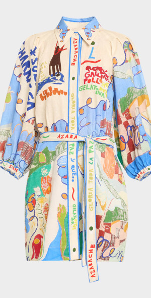 ALEMAIS - Nadia Mini Shirtdress