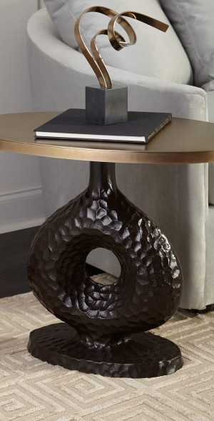 Arteriors - Seth Textured Side Table