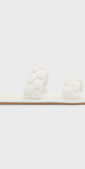 Barefoot Dreams - Braided-Strap Terry Slippers