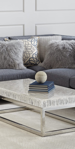 Bernhardt Interiors - Elsa Arctic Coffee Table